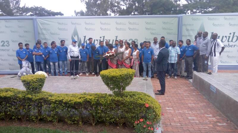 Imana Steel Rwanda visits Kigali Genocide Memorial to pay tribute to ...